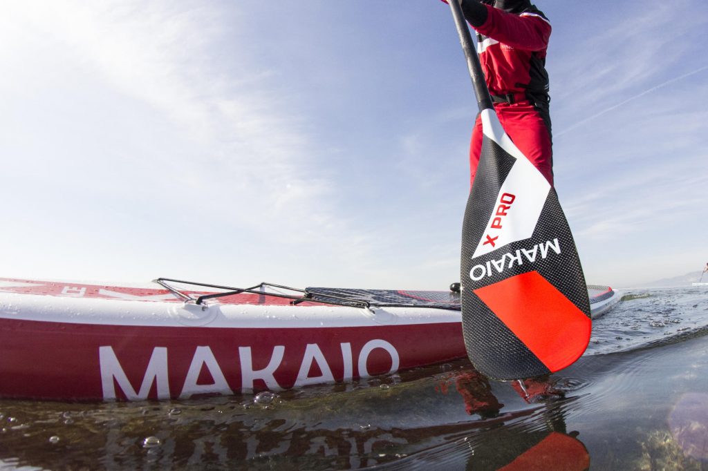 Makaio Paddel Carbon Race-X Pro Hydro-Flow SUP BOARD Paddel 3 TEILIG ...