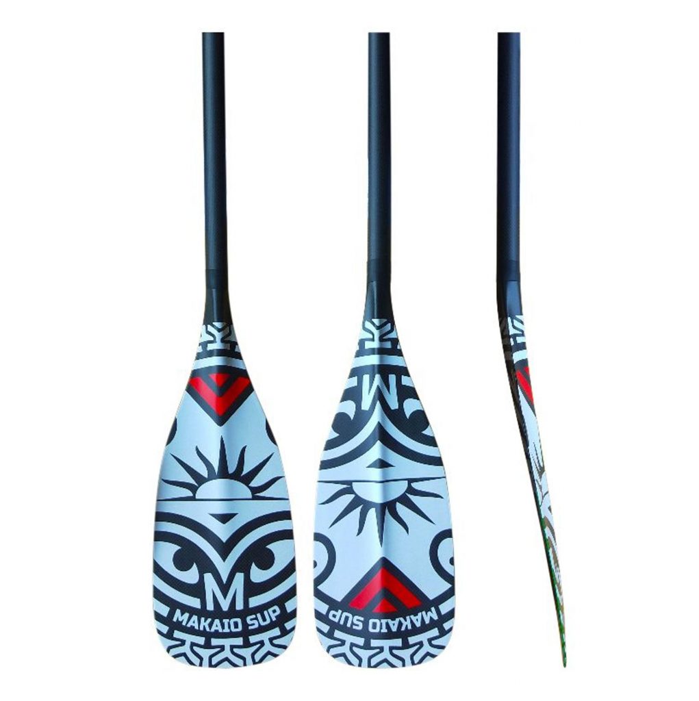 Makaio Paddel Carbon Pro Hydro-Flow SUP BOARD Paddel Graphic Design 3 ...